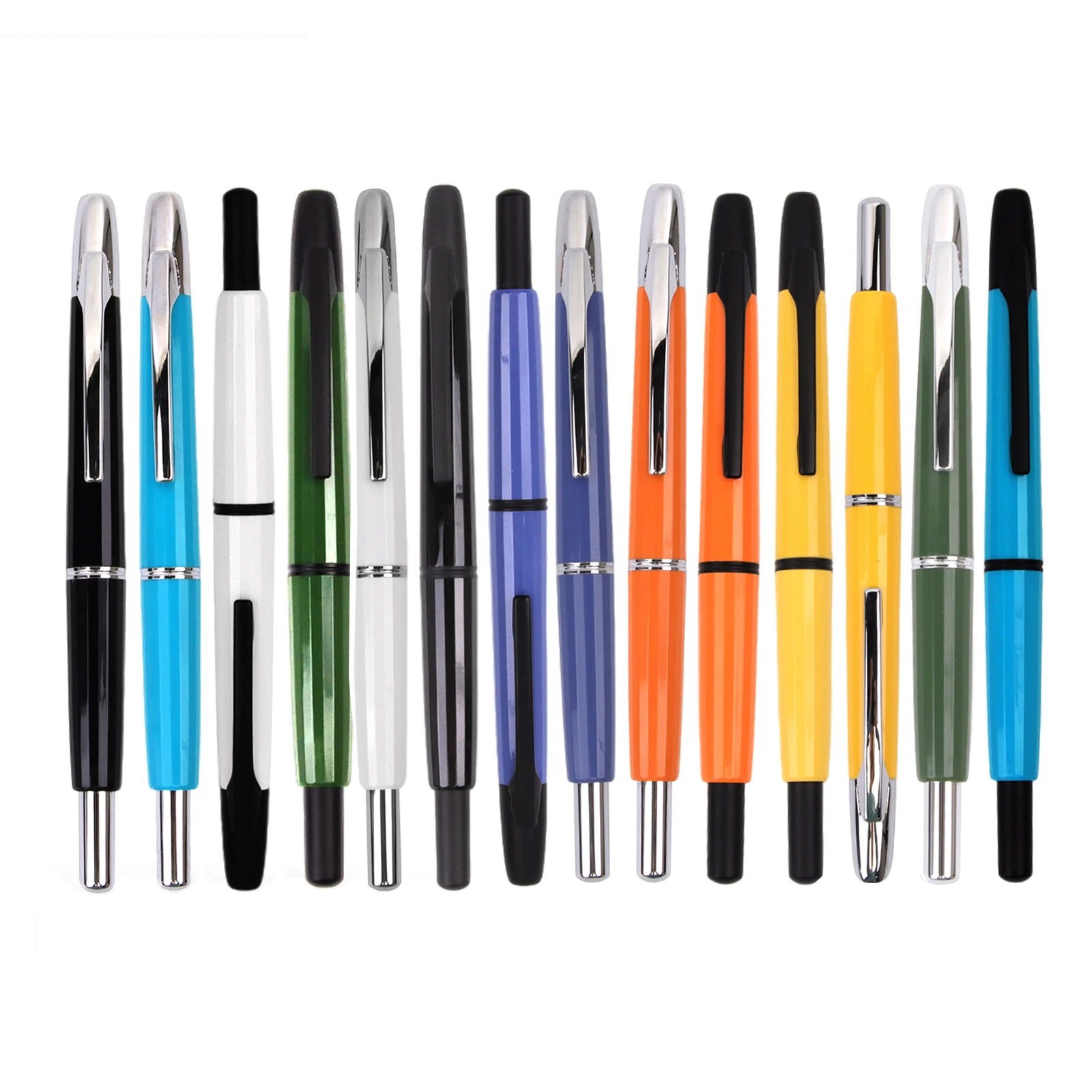 MAJOHN-A2-Retractable-Fountain-Pen-EF-0-4mm-Nibs-writing-Ink-Pens-with ...