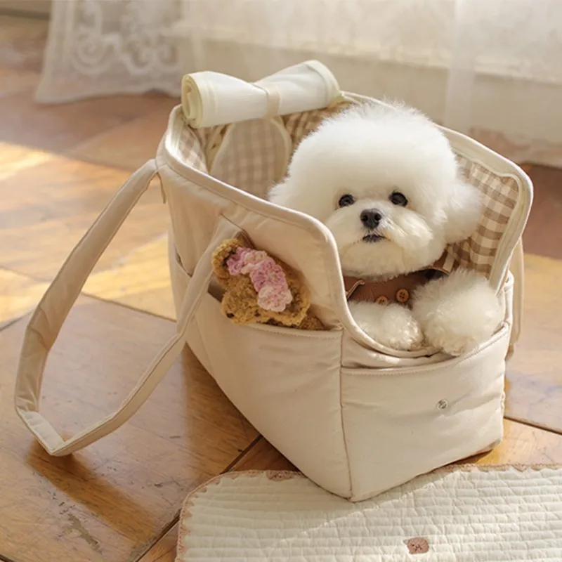 Puppy Go Out Bolso de hombro portátil para perro, bolsa para gato con ...