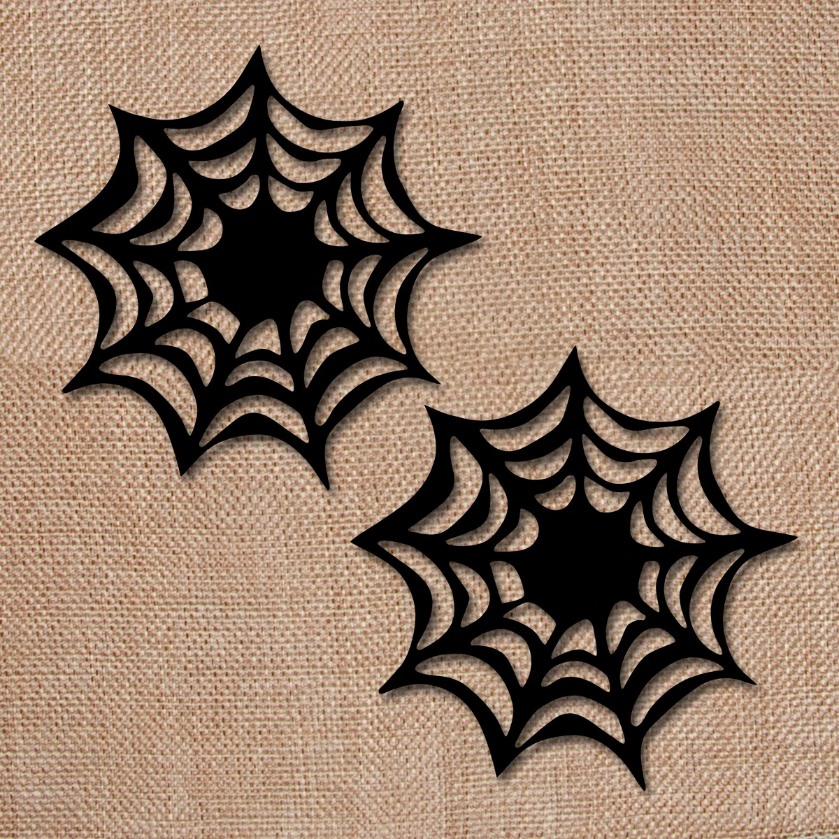 5-10pcs-Halloween-Spider-Web-Decoration-Spider-Web-Felt-Coasters ...