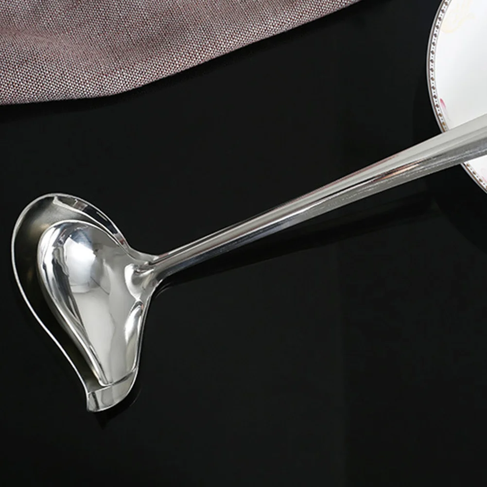 Soup Ladle Pouring Soup
