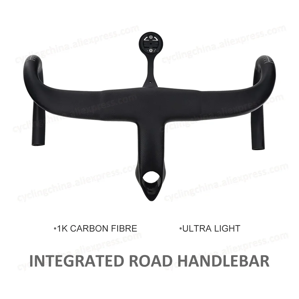 Ultra-Light-Aero-Integrated-Road-Handlebar-UD-Matte-Full-Carbon ...