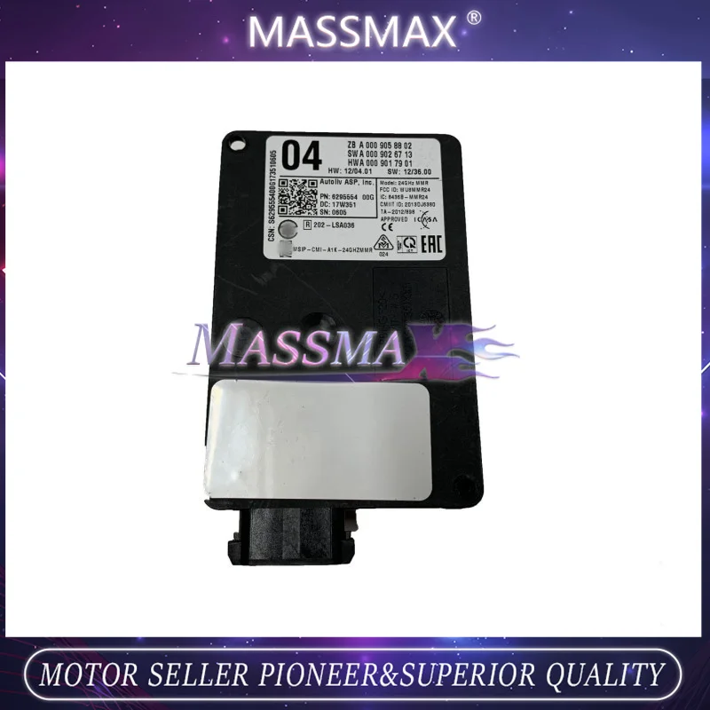 2014 메르세데스 벤츠 W212 E63 AMG A0009058802 에 맞는 후면 센터 사각 지대 레이더 센서 모듈 ...