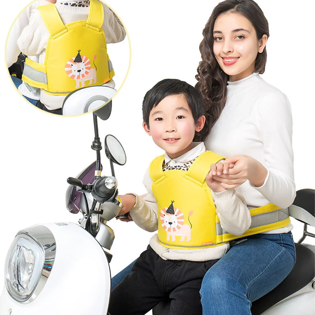 Motorcycle-Kids-Safety-Harness-3D-Breathable-Safety-Belt-With-4-in-1 ...