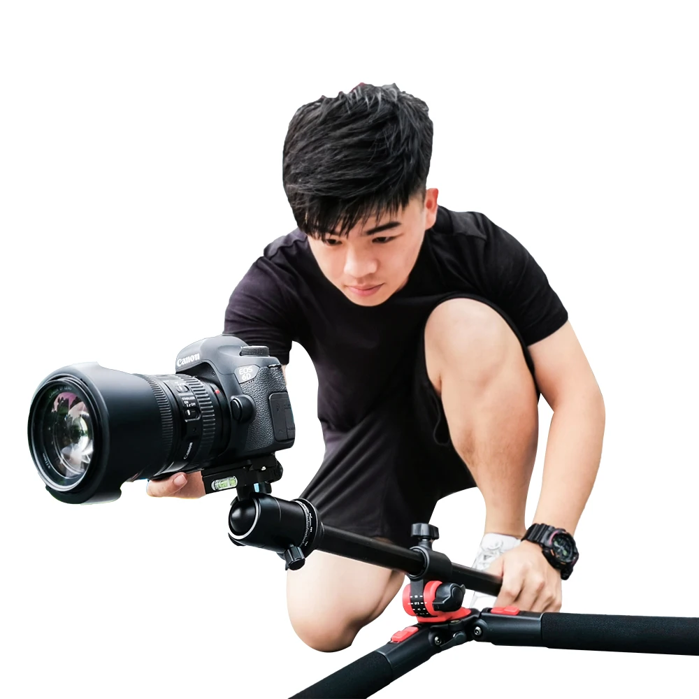 Aluminium-360-Degree-Rotatable-Center-Column-4-Section-Legs-Tripods-and ...