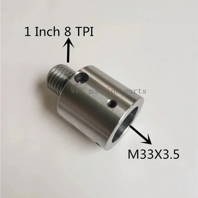 Adapter-1-8TPI-to-M33-X-3-5-For-Wood-Lathe-Chuck-Converts-Turning-Tools ...