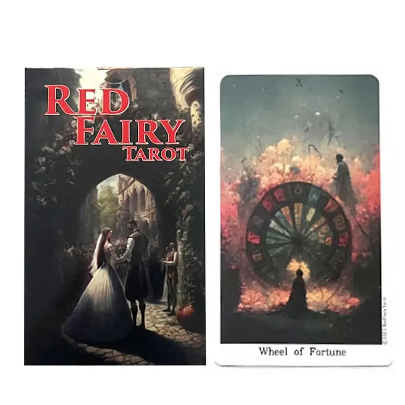 Red-Fairy-Tarot-The-Low-Rider-Dachshund-Tarot-Fortune-Telling-Board-Game-Cards-Cards-Divination ...