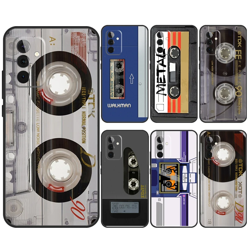 Vintage Cassette Tape Phone Case Cover - Samsung A42 5G (15704)
