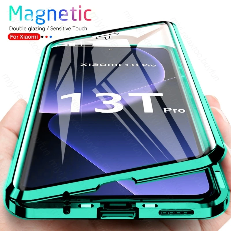 360-Full-Protection-Magnetic-Phone-Case-For-Xiaomi-Mi-13T-Pro-13-T-T13 ...