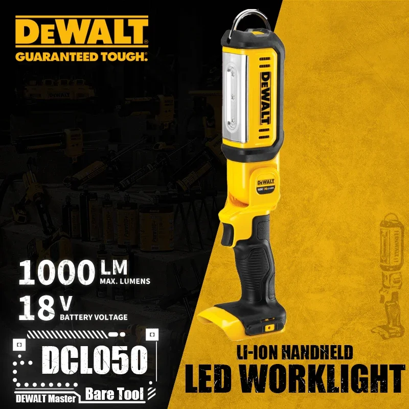 DEWALT-DCL050-Cordless-LED-Hand-Held-Area-Light-18V-Lithium-Power-Tools ...