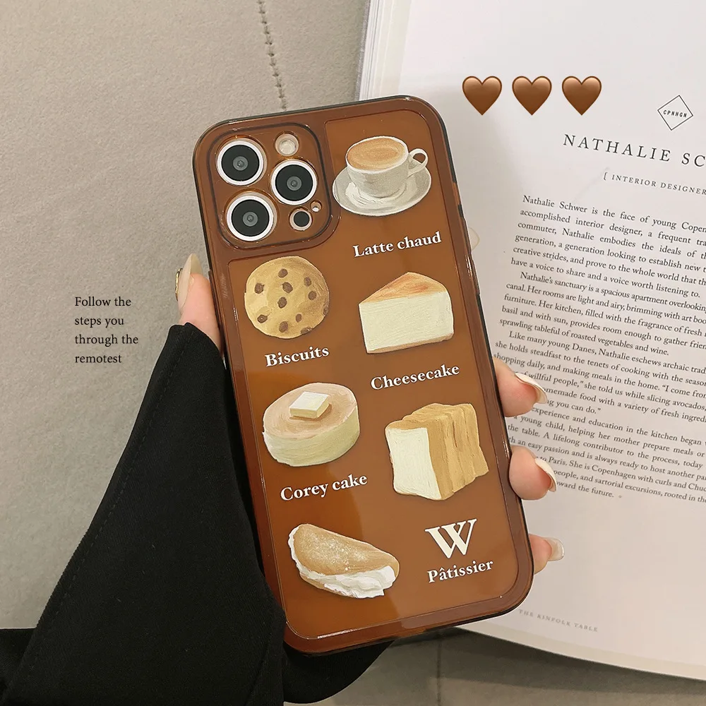 Coffee Iphone Plus Soft Case | French Toast Iphone Case | Iphone 12 ...