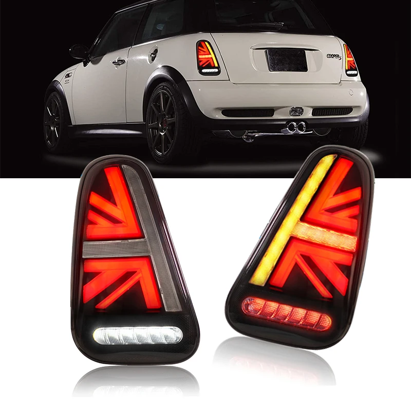 2PCS-LED-Tail-Lamp-Assembly-for-MINI-Cooper-R50-R52-R53-2001-2007-LED ...