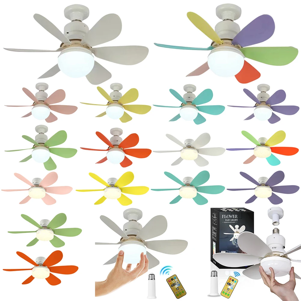 Ceiling-Fan-LED-Lamp-E27-Base-Remote-Control-E27-Socket-Fan-LED-Light-3 ...