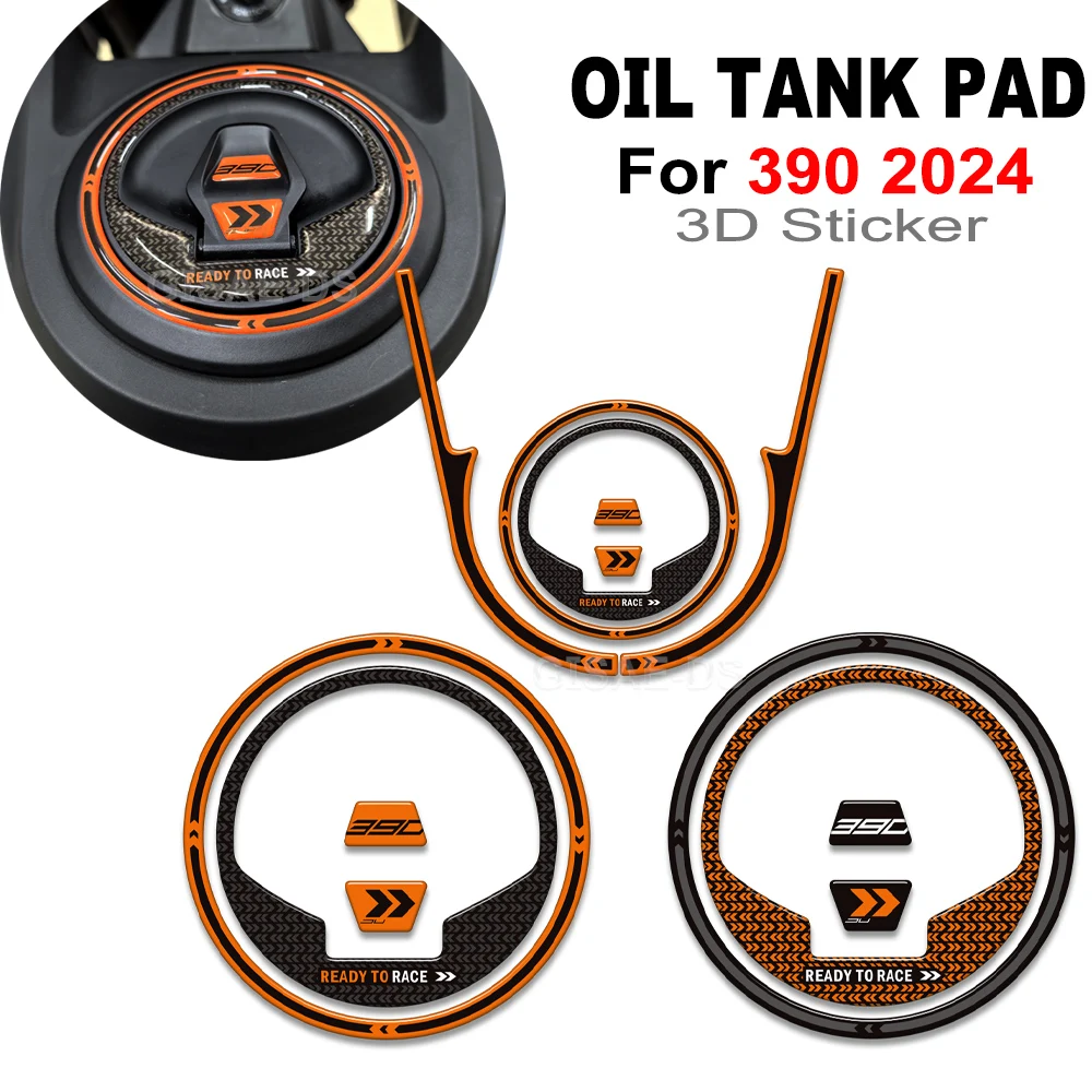 For-390-Duk-2024-Accessories-Motorcycle-Oil-Tank-Pad-Gas-Oil-Fuel-Cap ...