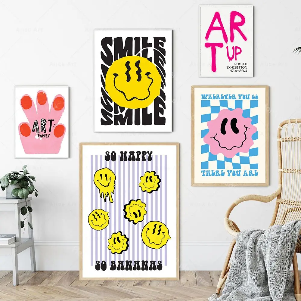 Sherlock Smiley Face Wall