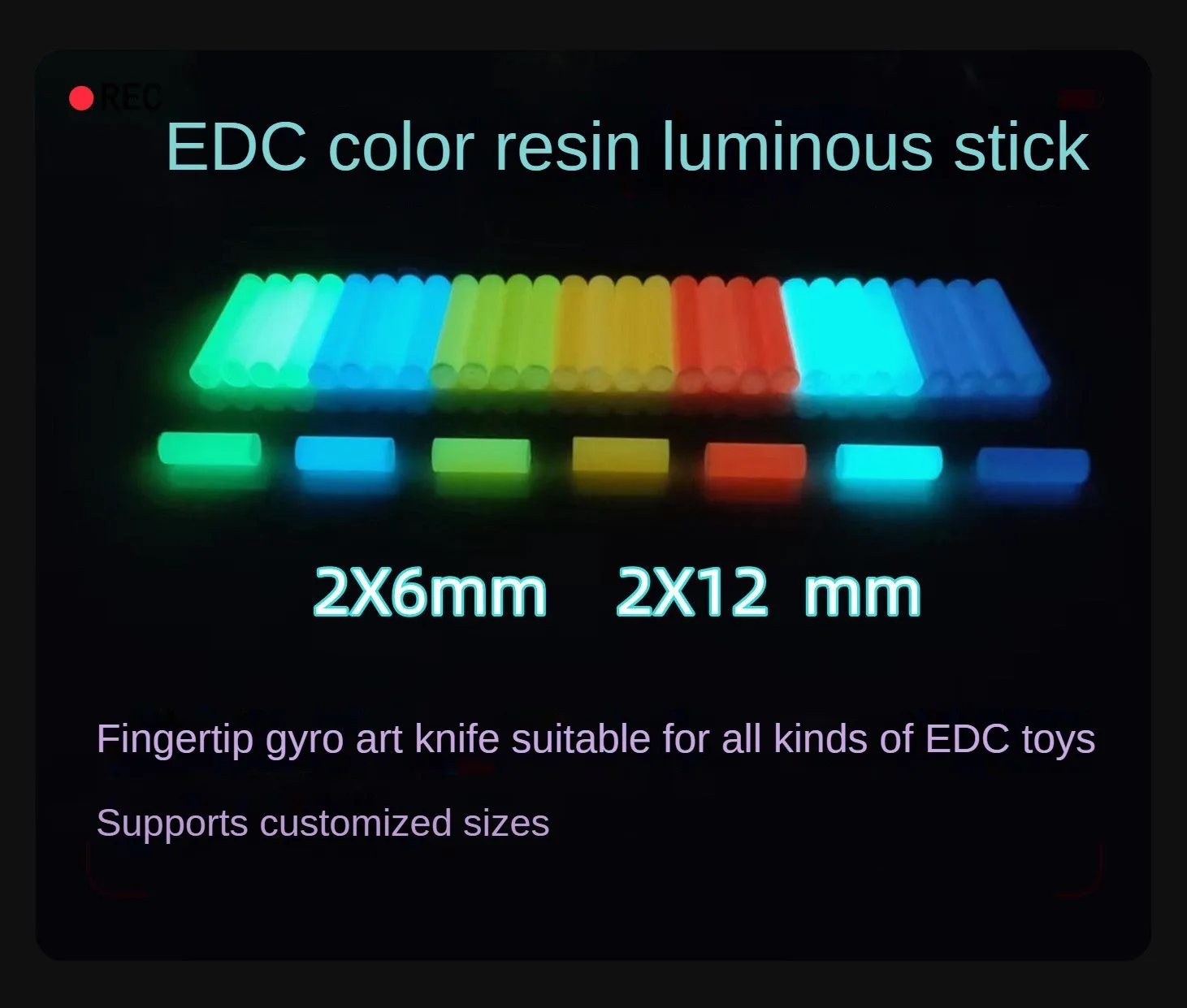 Replaces-Tritium-Glass-Night-Light-Tube-Resin-Material-Outdoor ...