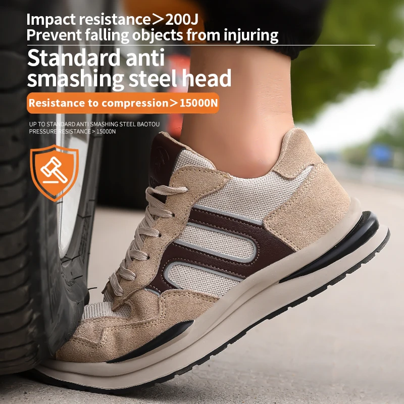 Work-Safety-Shoes-Steel-Tip-Men-s-sneaker-Anti-smashing-Anti-stab-Men-s ...