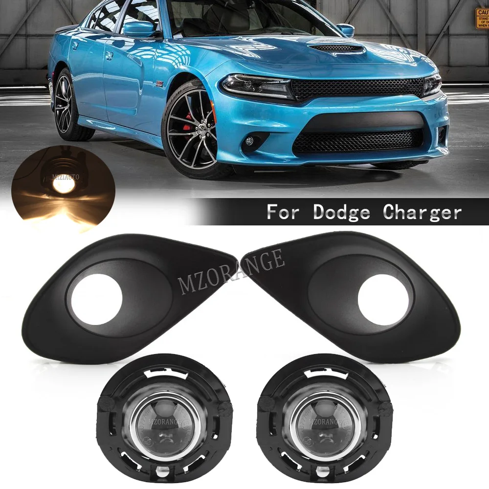CONDG7014 Fog Lights Fog Light Assembly Pair For 2015-2019 Dodge ...