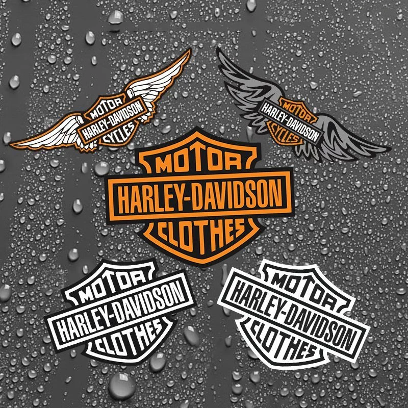 New Harley Davidson Reflective Stickers Motorcycle Helmet Tail Box ...