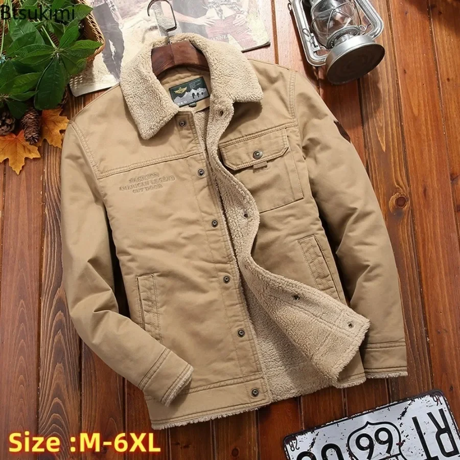 New-Men-s-Winter-Cotton-Jacket-Lapel-Warm-Thicker-Velvet-Jackets-Retro ...
