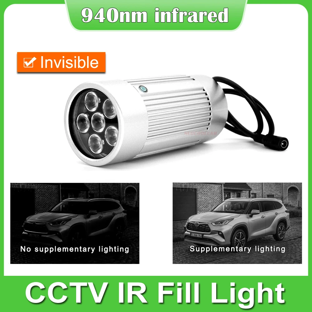 Invisible-IR-Infrared-Luminator-Lamp-Vis-o-Noturna-CCTV-Fill-Light-para ...