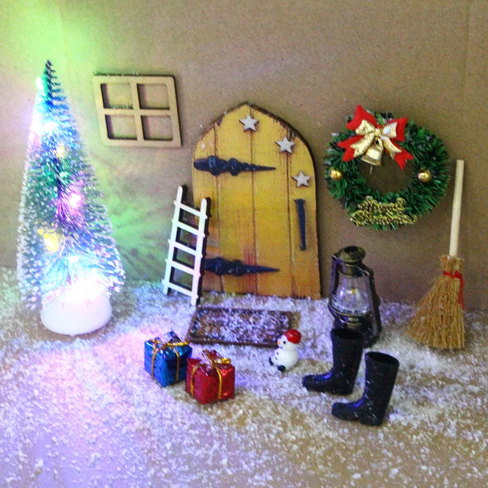 12-18-11pcs-Elf-Door-Wreath-Tree-Lamp-Dollhouse-Elf-Door-DIY-Ornaments-Mini-House-Christmas.jpg