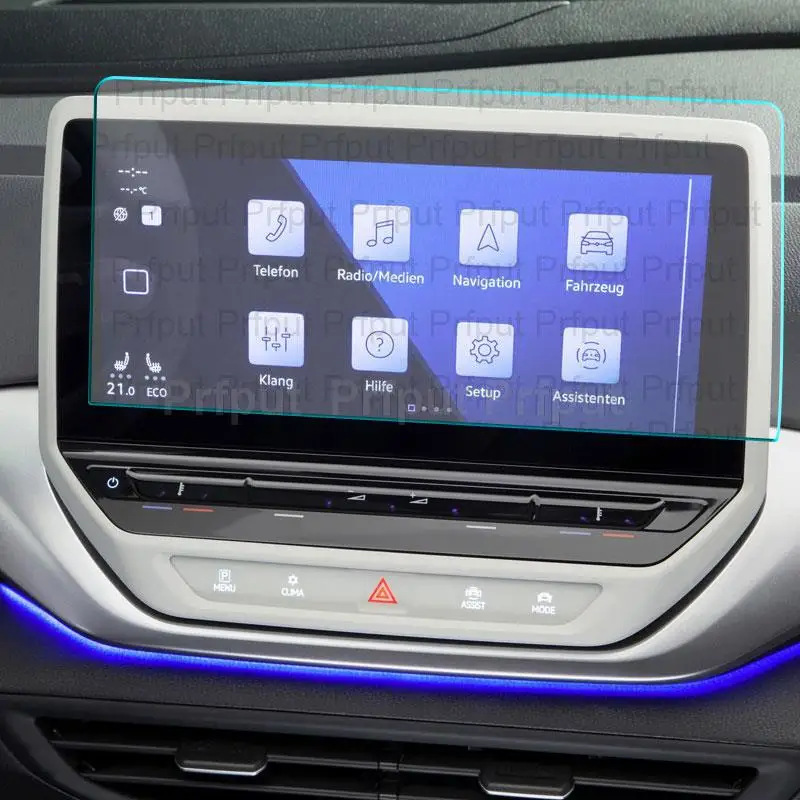 Tempered-glass-film-protector-For-Volkswagen-ID-4-ID-3-2020-2021-10 ...