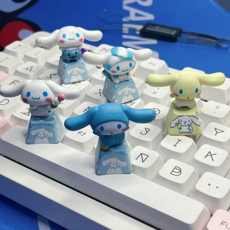 Anime-Cute-Cinnamoroll-Cartoon-Animals-Keycaps-For-Horizontal-Axis ...