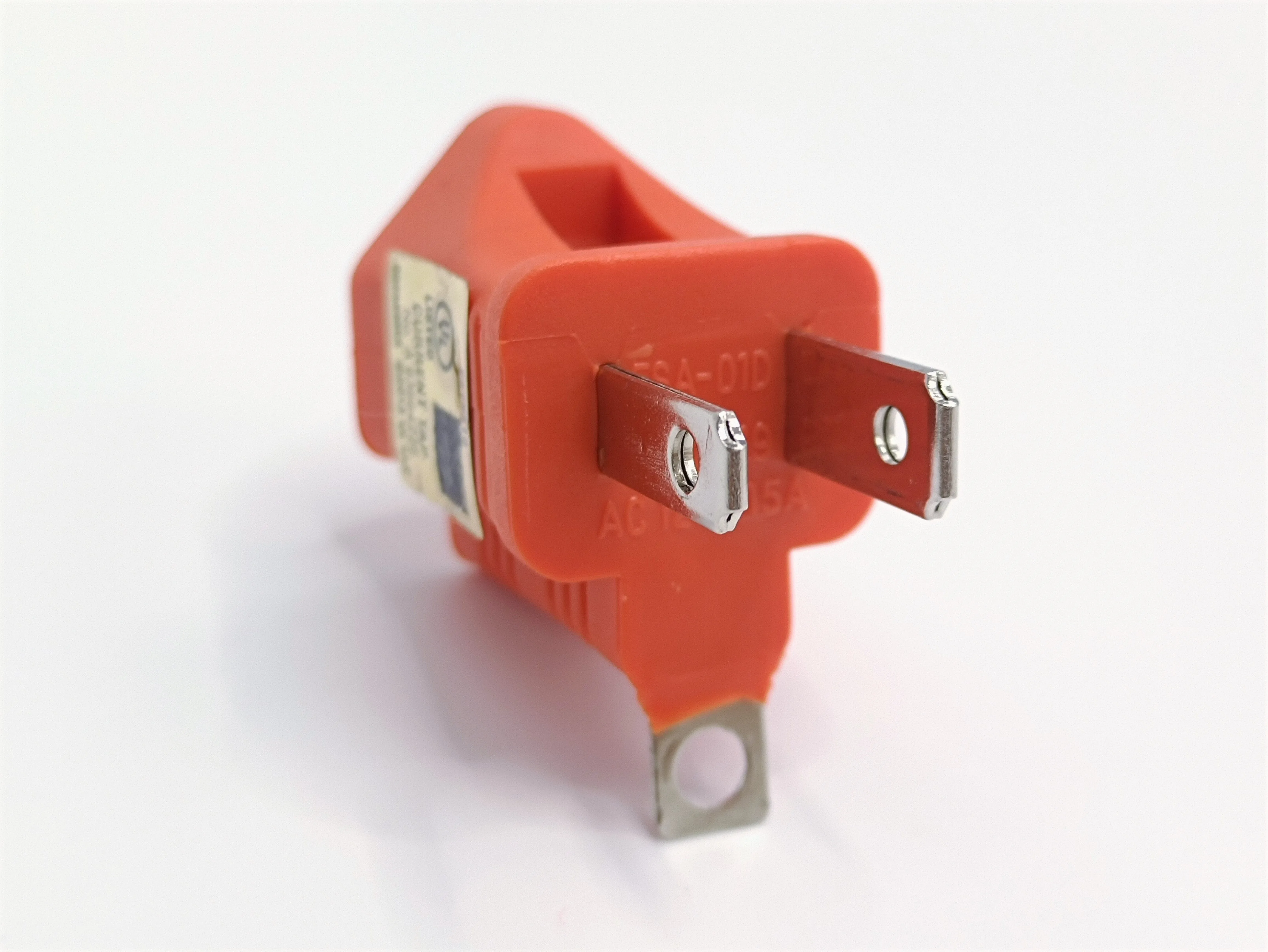 Us Plug 3 To 2 Blade Polarized Grounding Ac Power Plug Adapter Ul ...