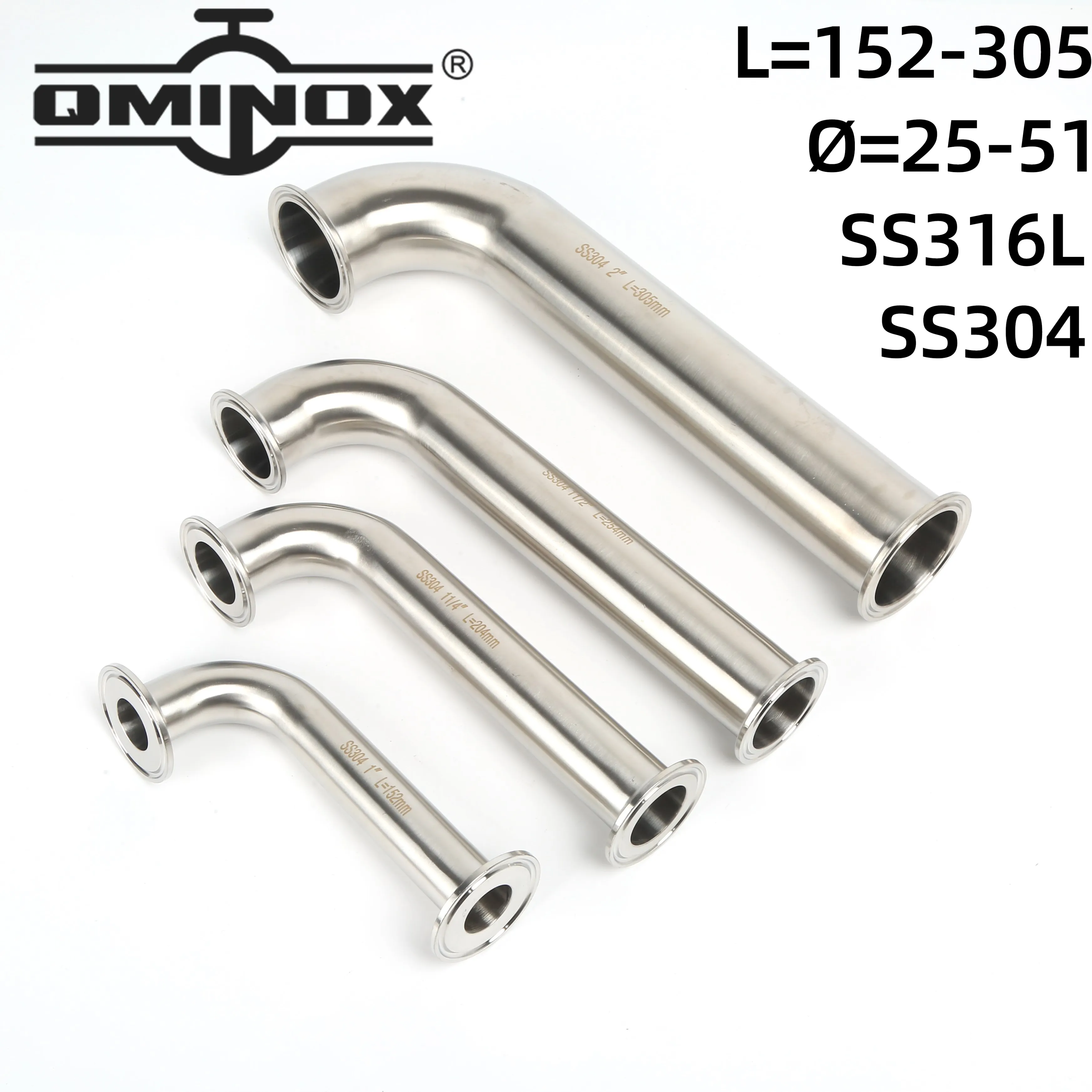 Sanitary-Tri-Clamp-Elbows-90-Degree-SS304-Long-clamp-Elbow-1-11-4-11-2 ...