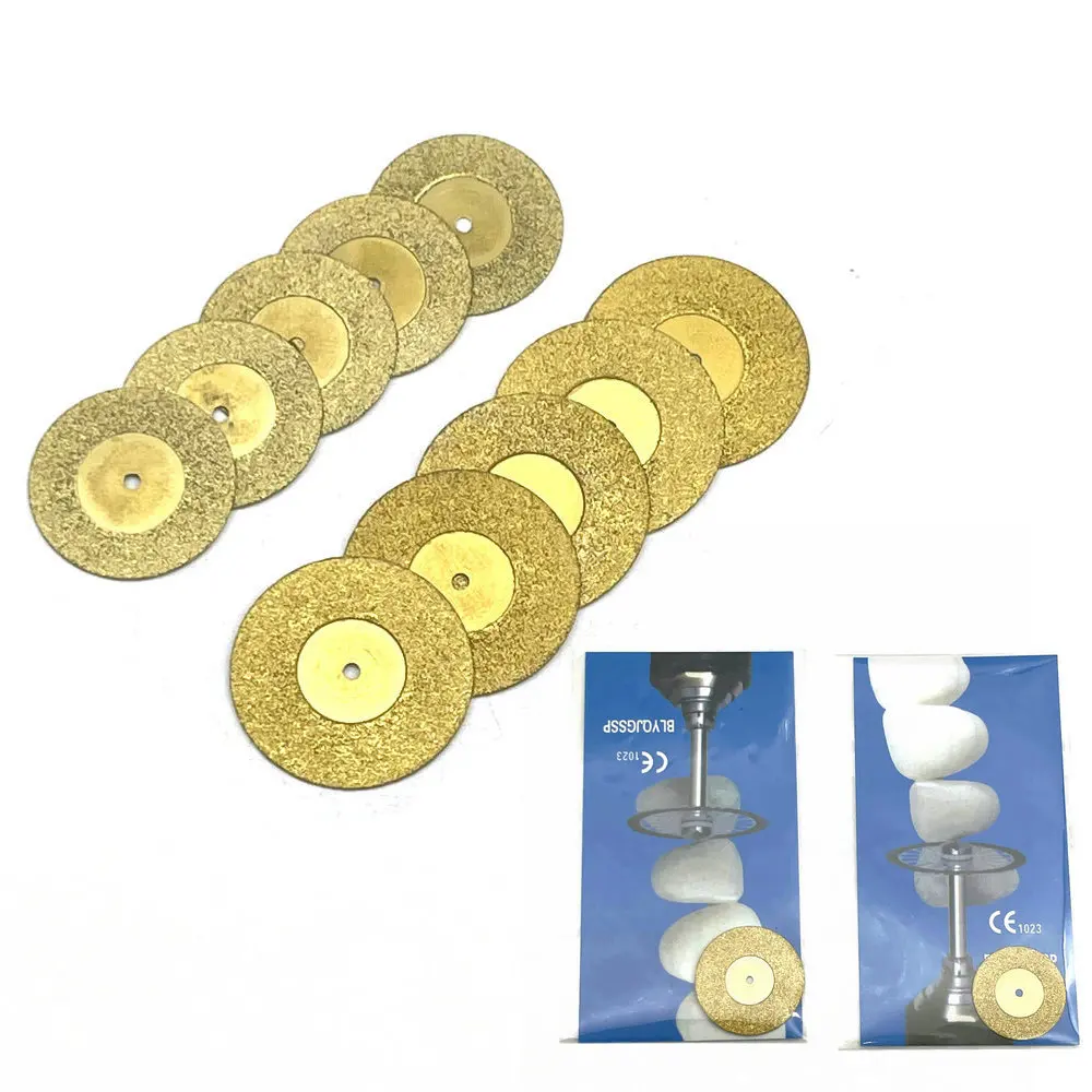 5pcs-Dental-Diamond-Disc-Disks-Double-Sided-Grit-Cutting-Disc-Tool ...