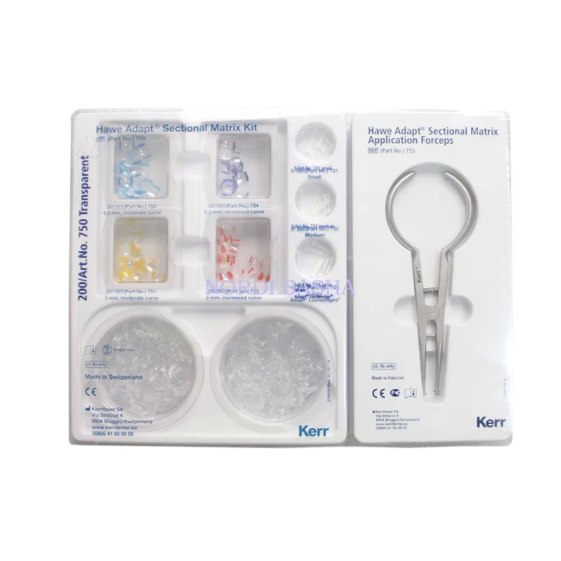 Transparent-Original-Kerr-Hawe-Adapt-Sectional-Matrix-Kit-With-Forceps ...