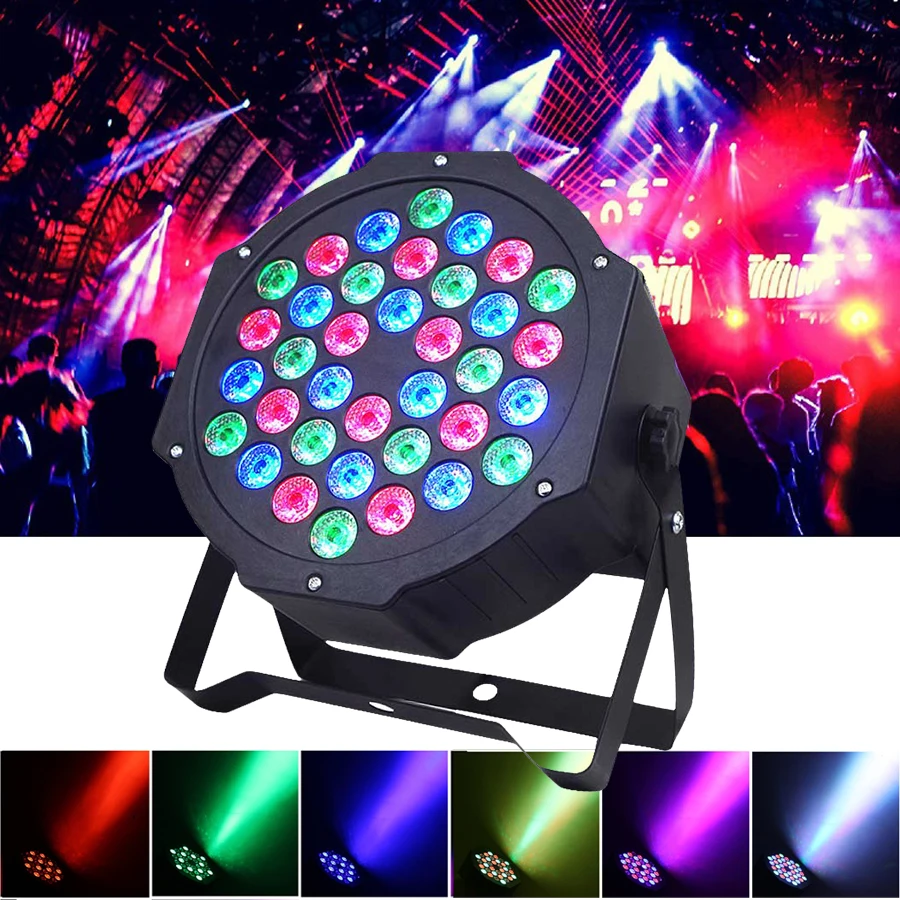 36 Led Par Light Rgbw Professional Laser Disco Lights Show Dmx 512 ...