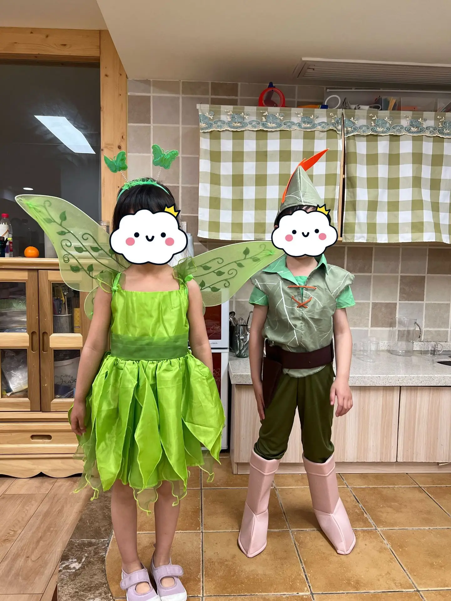Peter Pan And Tinkerbell Costumes Kids