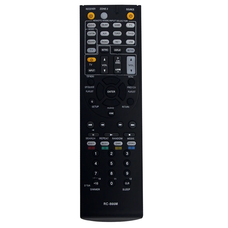 1-PCS-RC-707M-Remote-Control-Replace-Black-For-Onkyo-Home-Theater ...