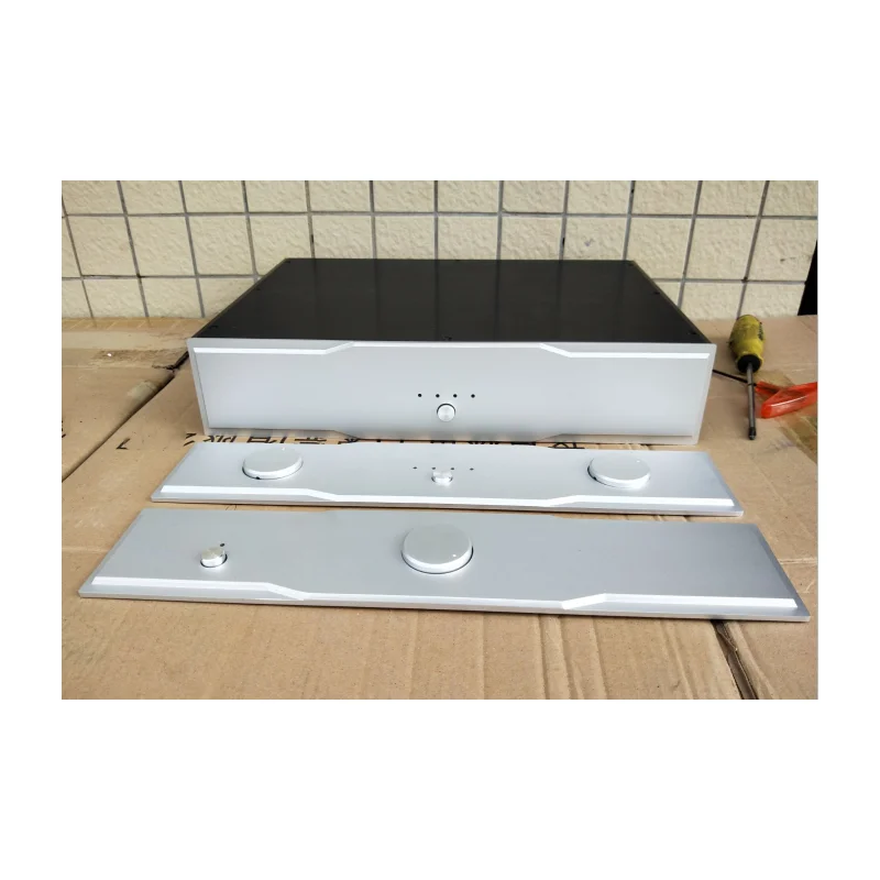 430W 90H 300L Re-engraved CELLO all-aluminum case Audio amplifier case ...