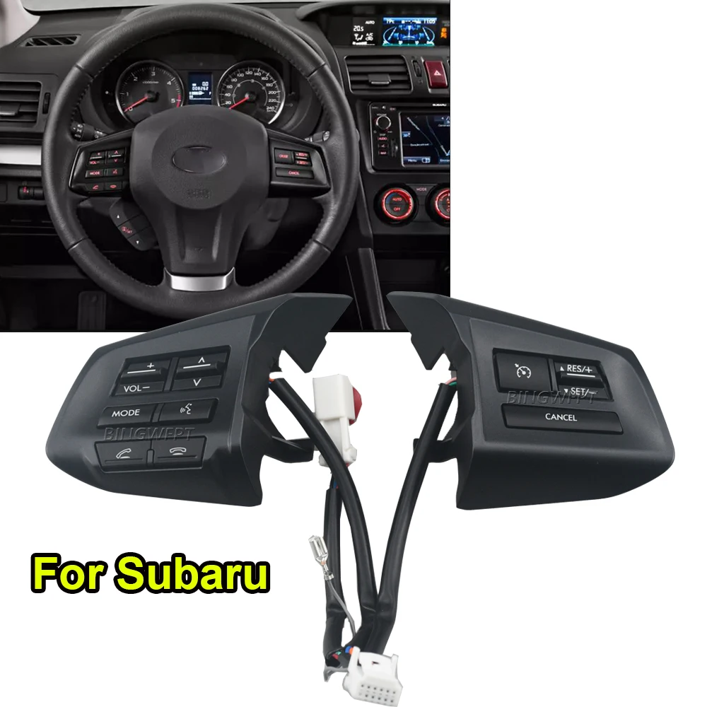 Steering Wheel Button For Subaru XV Crosstrek Forest 2013-2014 Buttons ...