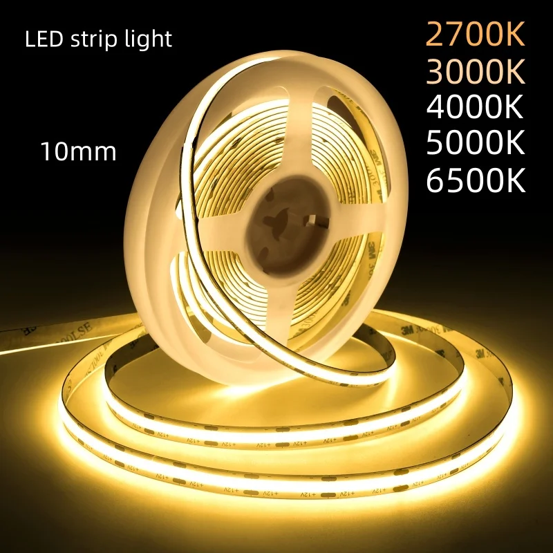 COB-LED-Strip-10mm-Width-DC12V-24V-Cuttable-LED-Light-Strips-480LEDs-M ...