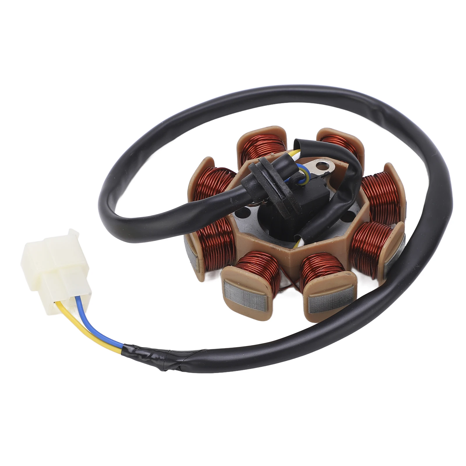 Magneto-Stator-8-Pole-Reliable-Ignition-Coil-for-GY6-50-60-80 ...