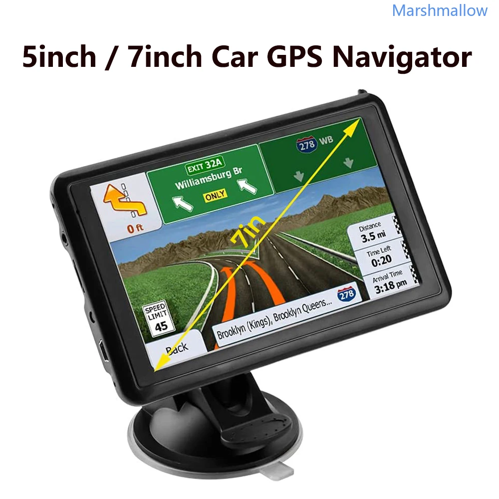 5inch-7inch-Car-GPS-Navigation-HD-Touch-Screen-GPS-Navigator-Truck-3D ...