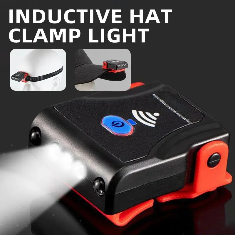 Strong-Light-Clip-Cap-Light-Night-Fishing-Light-Operation-Induction-Hat ...