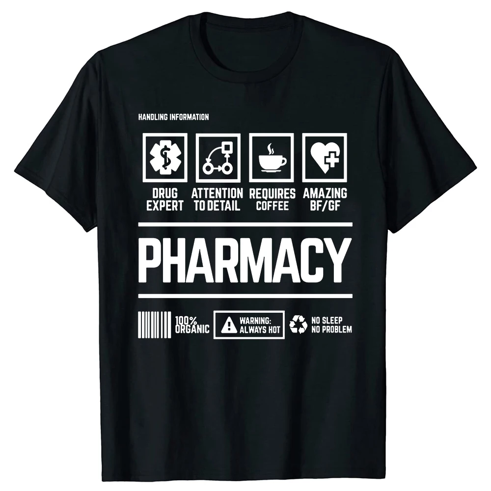 Funny-Pharmacy-Pharmacist-School-T-Shirts-Graphic-Cotton-Streetwear ...