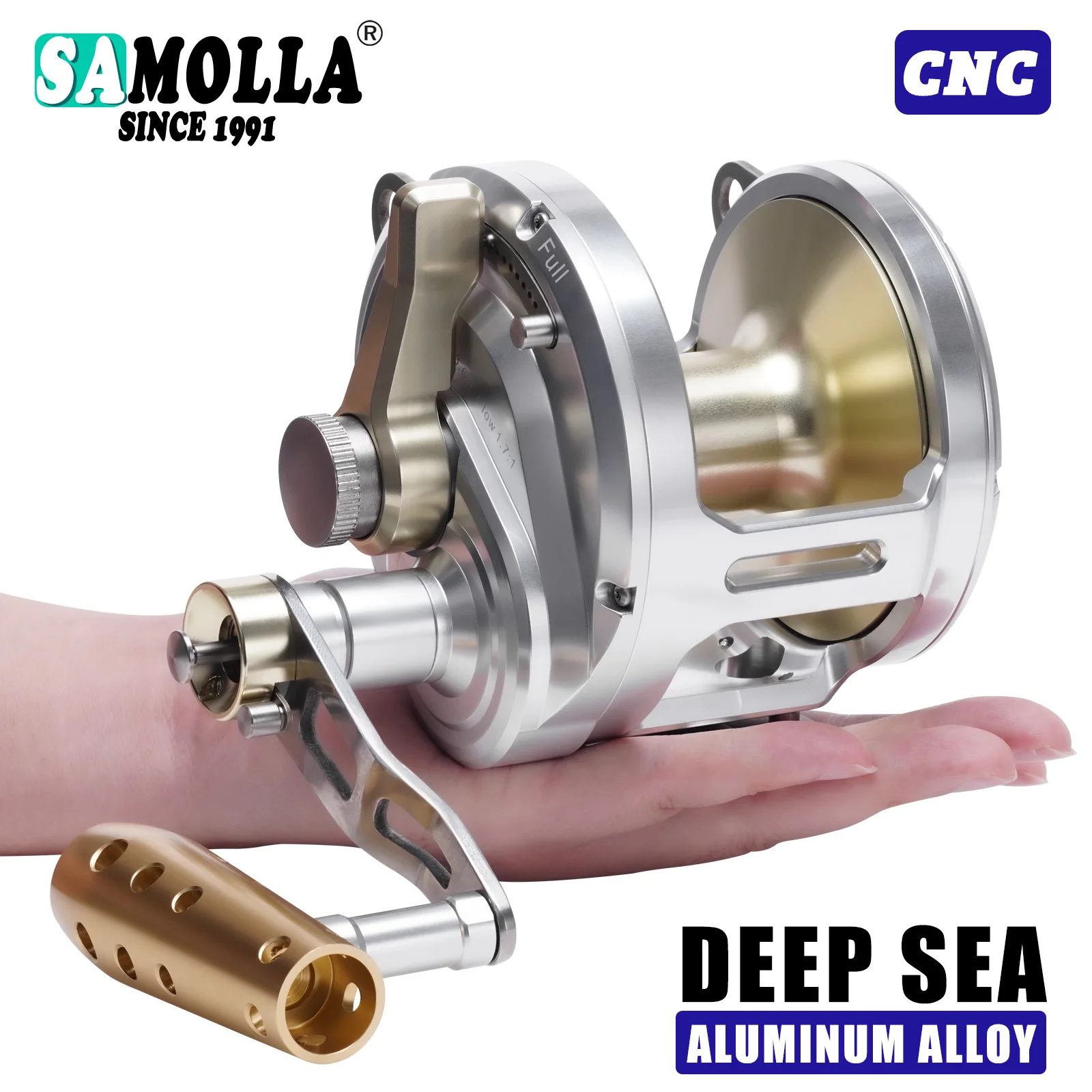 SAMOLLA-CNC-Aluminum-Alloy-Trolling-Drum-Fishing-Reel-30W-50W-20-28KG ...