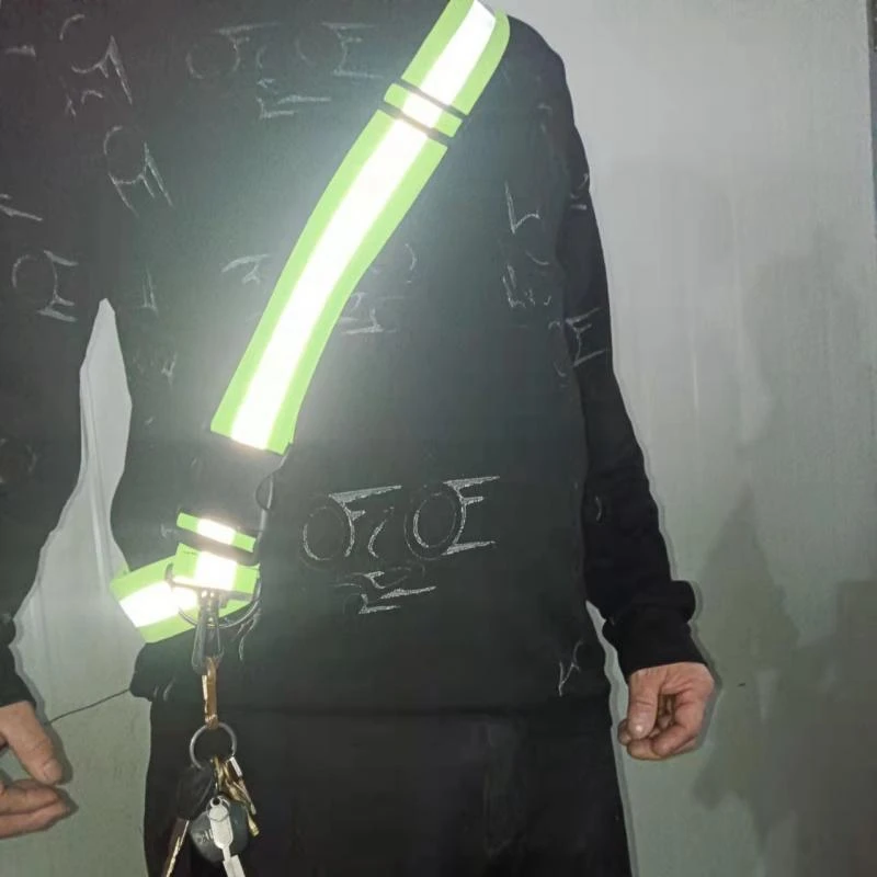 Highlight Reflective Straps Night Work Security Running Cycling Safety ...