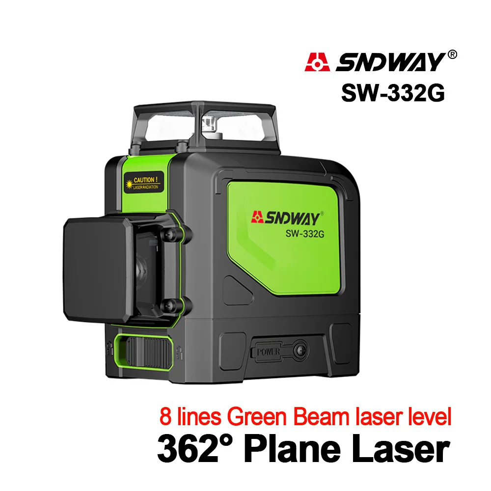 SNDWAY-Laser-Level-12-lines-Green-Beam-Nivel-Vertical-Horizontal-Cross ...