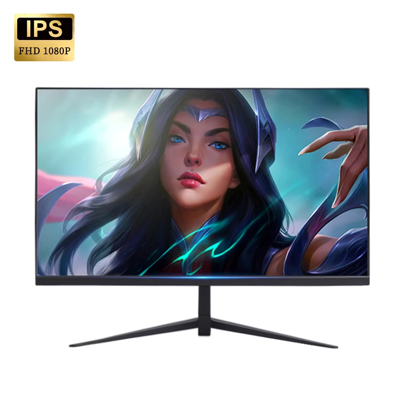 22 Inch Monitor 75Hz LED Display PC IPS FHD Office Desktop Computer ...