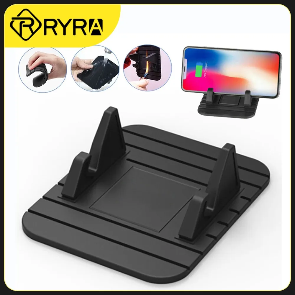 RYRA-Silicone-mobile-mobile-phone-bracket-car-bracket-flat-silicone ...