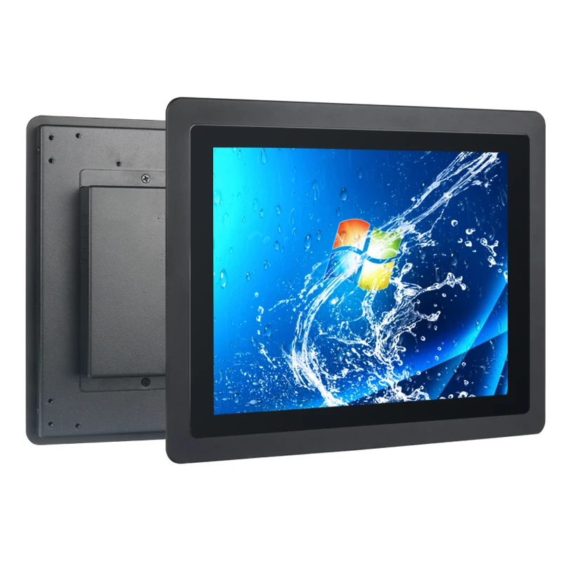 10.1 10.4 12.1 15 Inch Industrial Touch Screen Panels With Front Flat ...