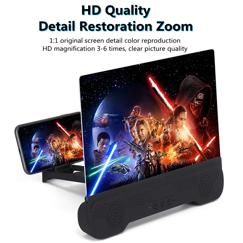 3D-Mobile-Phone-Screen-Magnifying-Glass-14-Inch-Bluetooth-Audio-HD ...