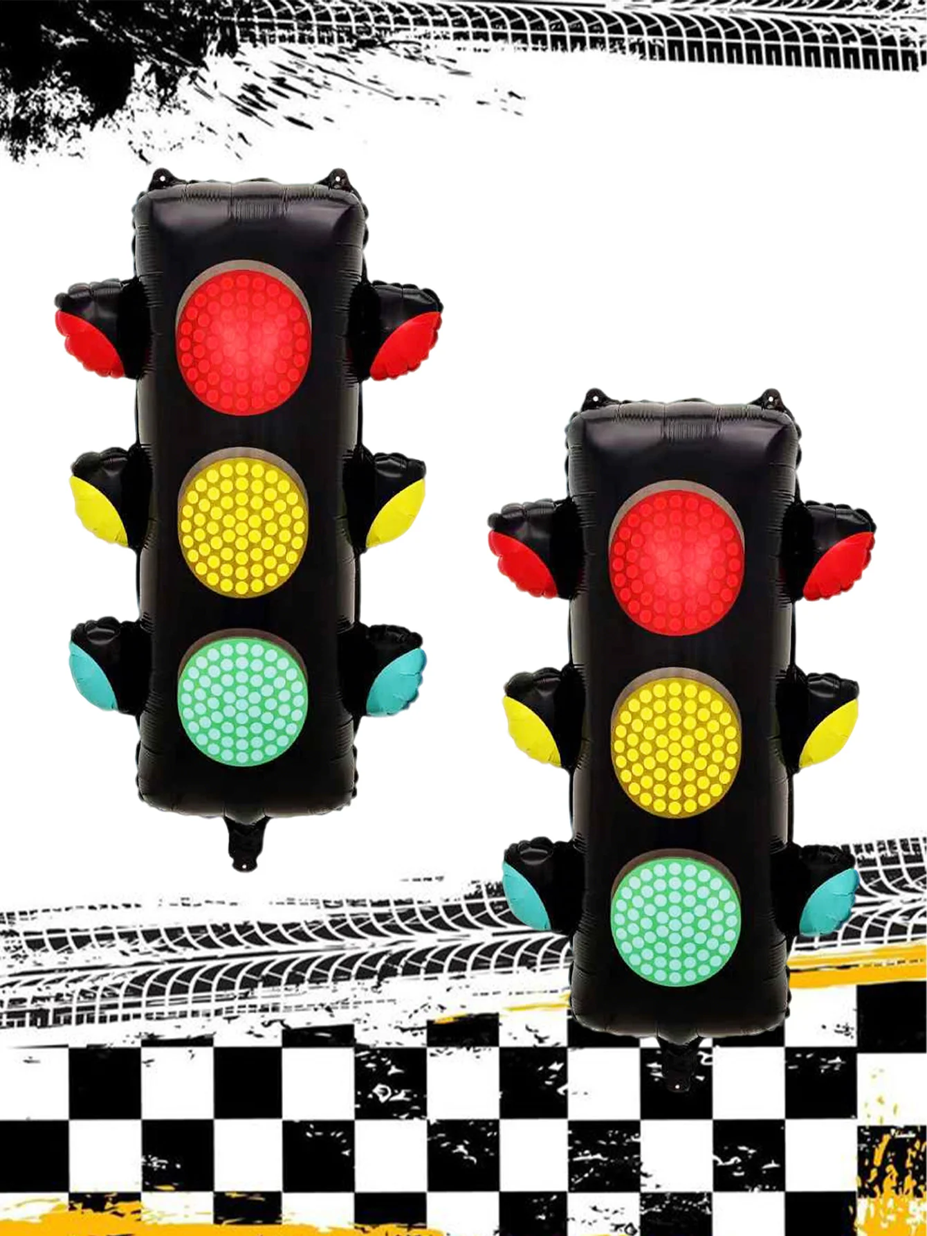 1/2 pcs traffic light balloon, suitable for themed party decoration ...