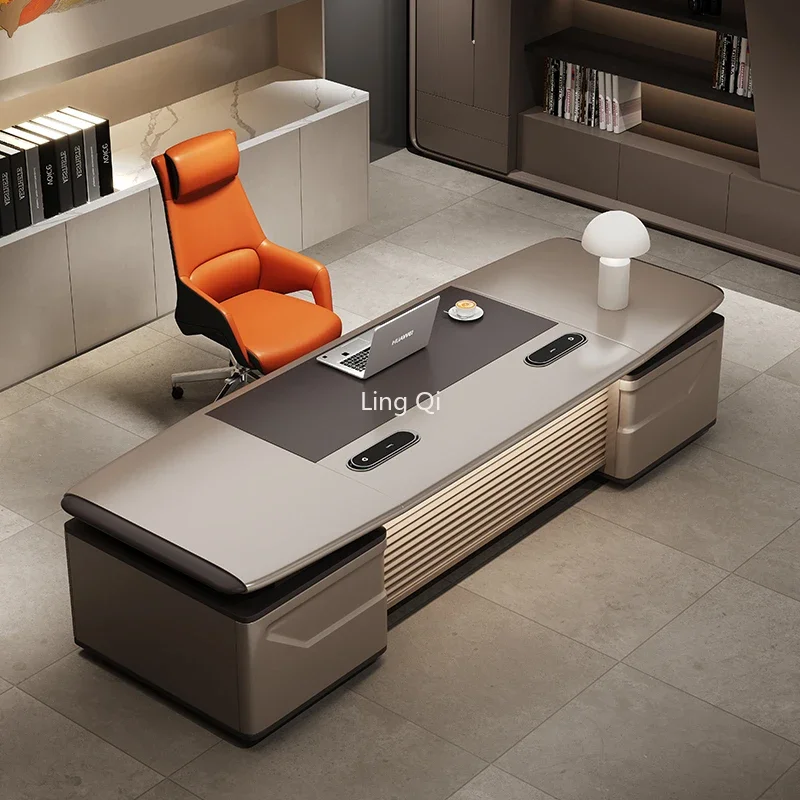 Luxury-European-Office-Desk-Executive-Boss-Designer-Secretary-Computer ...